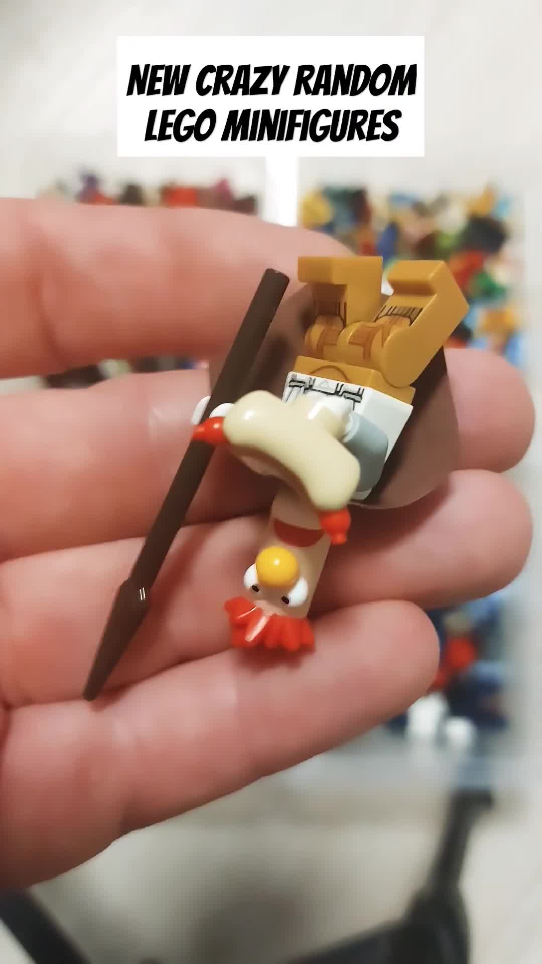 Lightning brick madness: Fast minifigure reinvention! #lego # ...