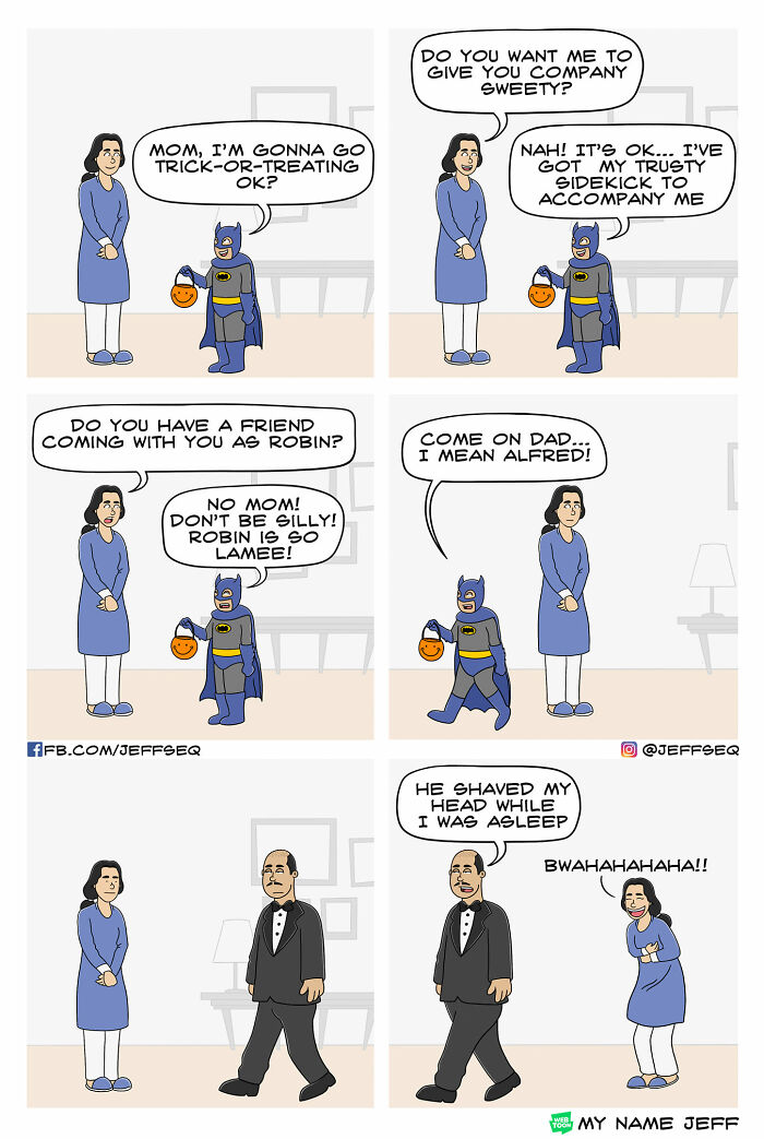 Artist Created Funny Comics Inspired By His Own Childhood Experiences ...