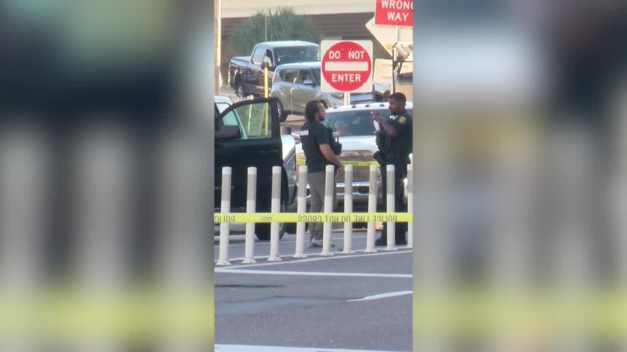 Apparent road rage shooting in downtown Tampa, police say