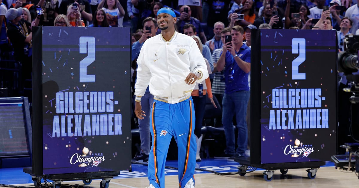 BBNBA: SGA receives championship ring, Reed Sheppard attacked defensively