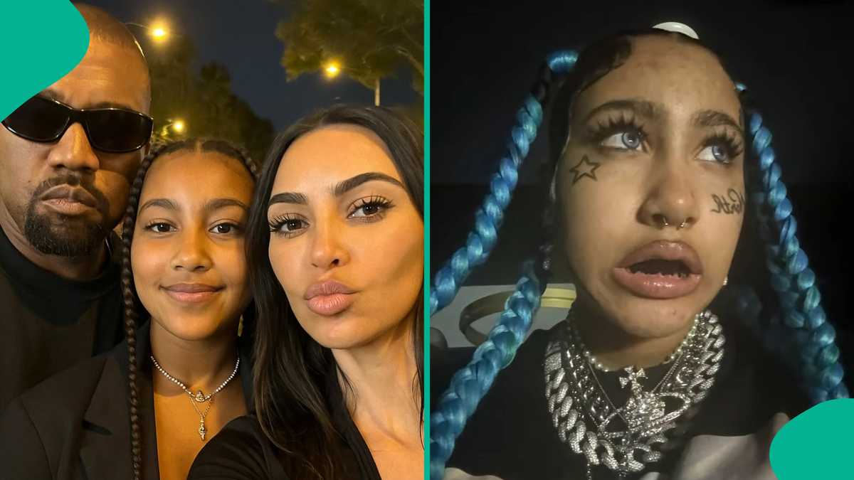 Kanye West and Kim Kardashian's 12-year-old daughter, North West ...