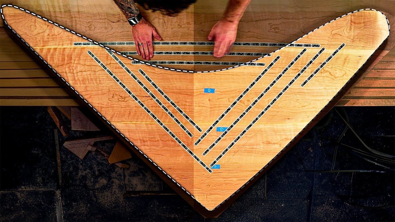 Giant boomerang for the office - crazy build!