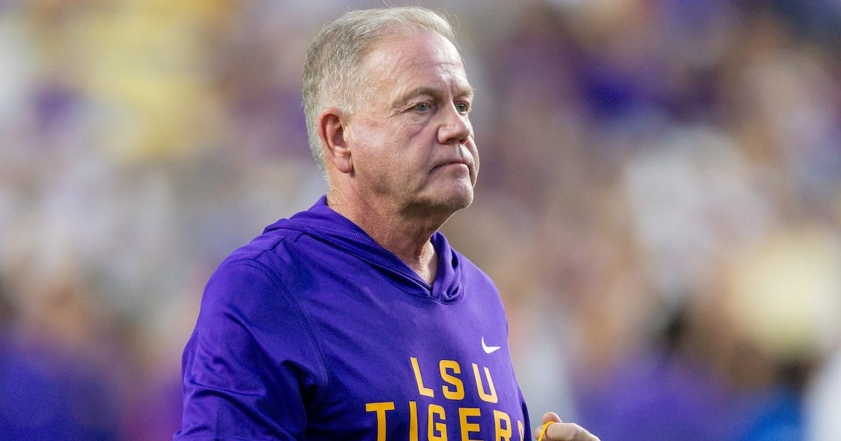 Paul Finebaum debates whether Brian Kelly is on the hot seat, could be ...