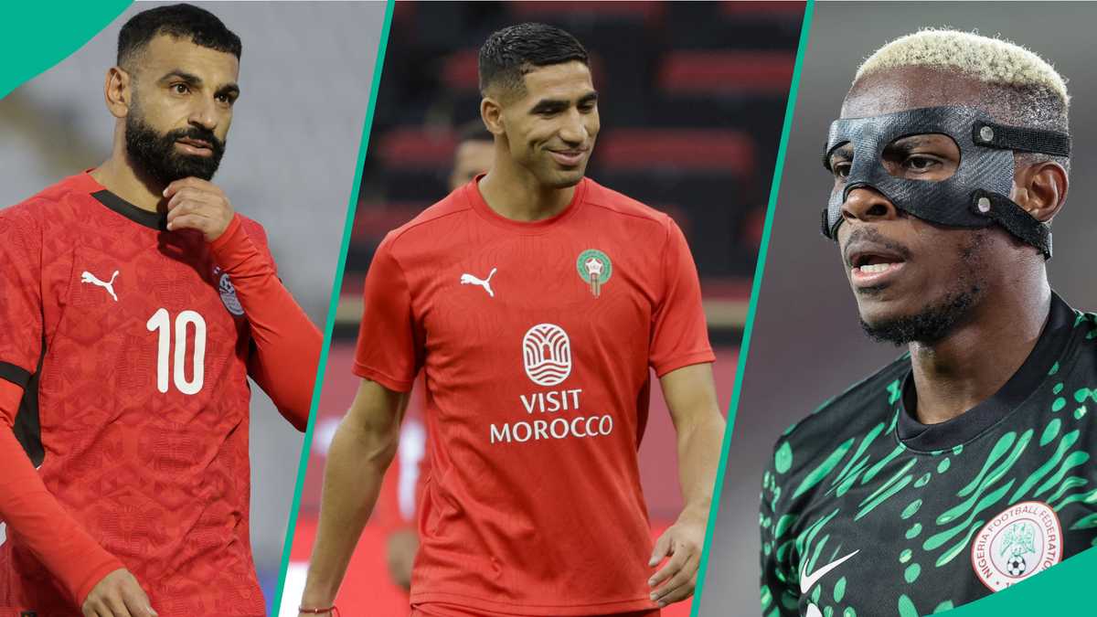 FIFPRO names Achraf Hakimi as the only African in World XI, snubs Salah and Osimhen
