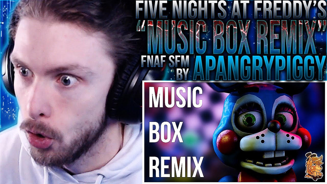 Vapor reacts #1232 | [SFM] final FNAF song animation Music Box Remix by ...