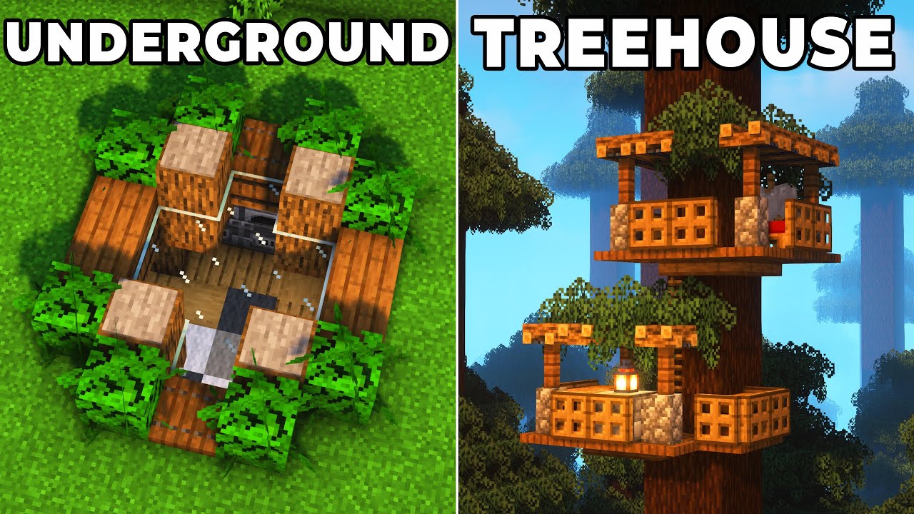 3 Starter Base Builds for Minecraft