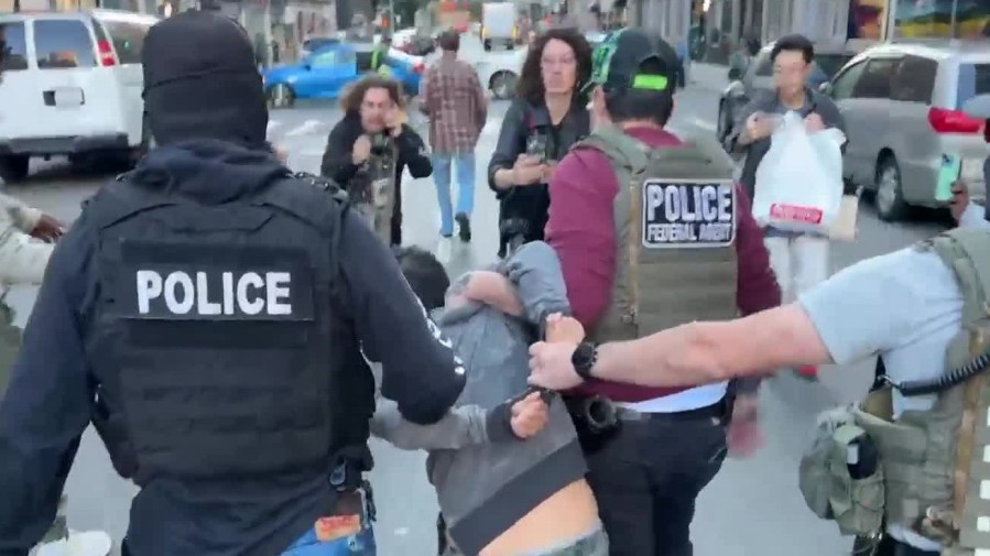 ICE operation in NYC leads to protest, several arrests