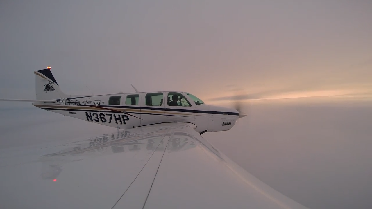 How a 10-Hour Flight Turned Into a Battle Against Ice, Rain, and Darkness