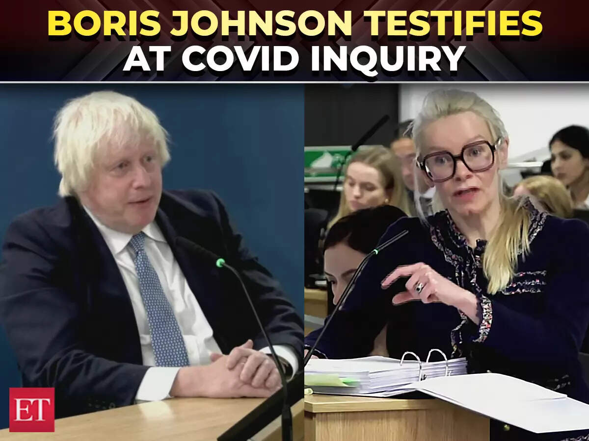 ‘Children paid huge price’: Boris Johnson testifies at Covid inquiry ...