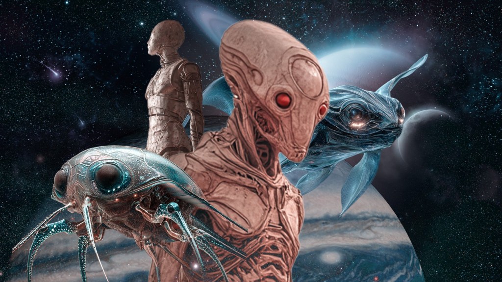 What humans would look like if we evolved on other planets, according to AI