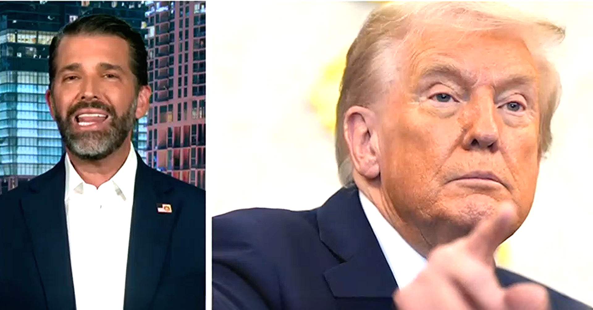Trump Jr. Makes Stunning Declaration on Fox Amid ‘No Kings’ Protest