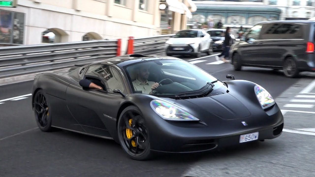 Cette voiture hurle dans Monaco! Gordon Murray T50 🔥