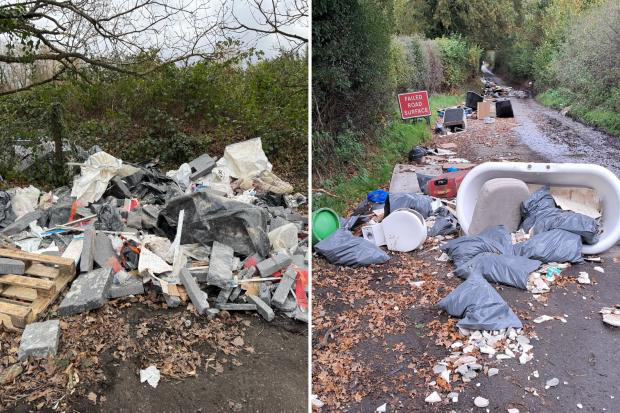 Man who lied to police about fly-tipping given near £6,000 fine