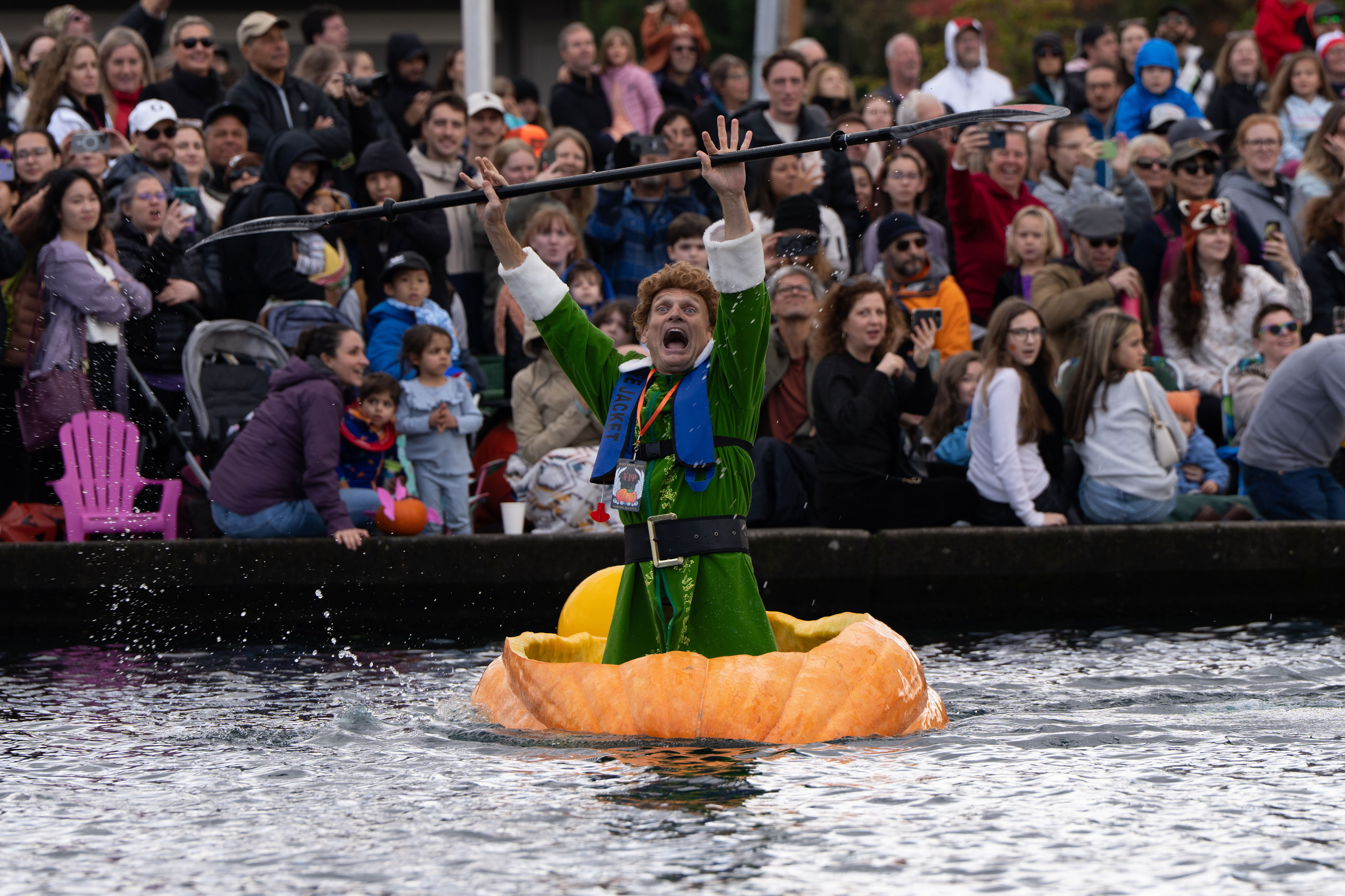 At this regatta, boats are giant pumpkins. It’s as chaotic as it sounds.