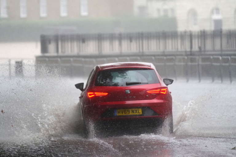London weather: The three areas most at risk from flooding