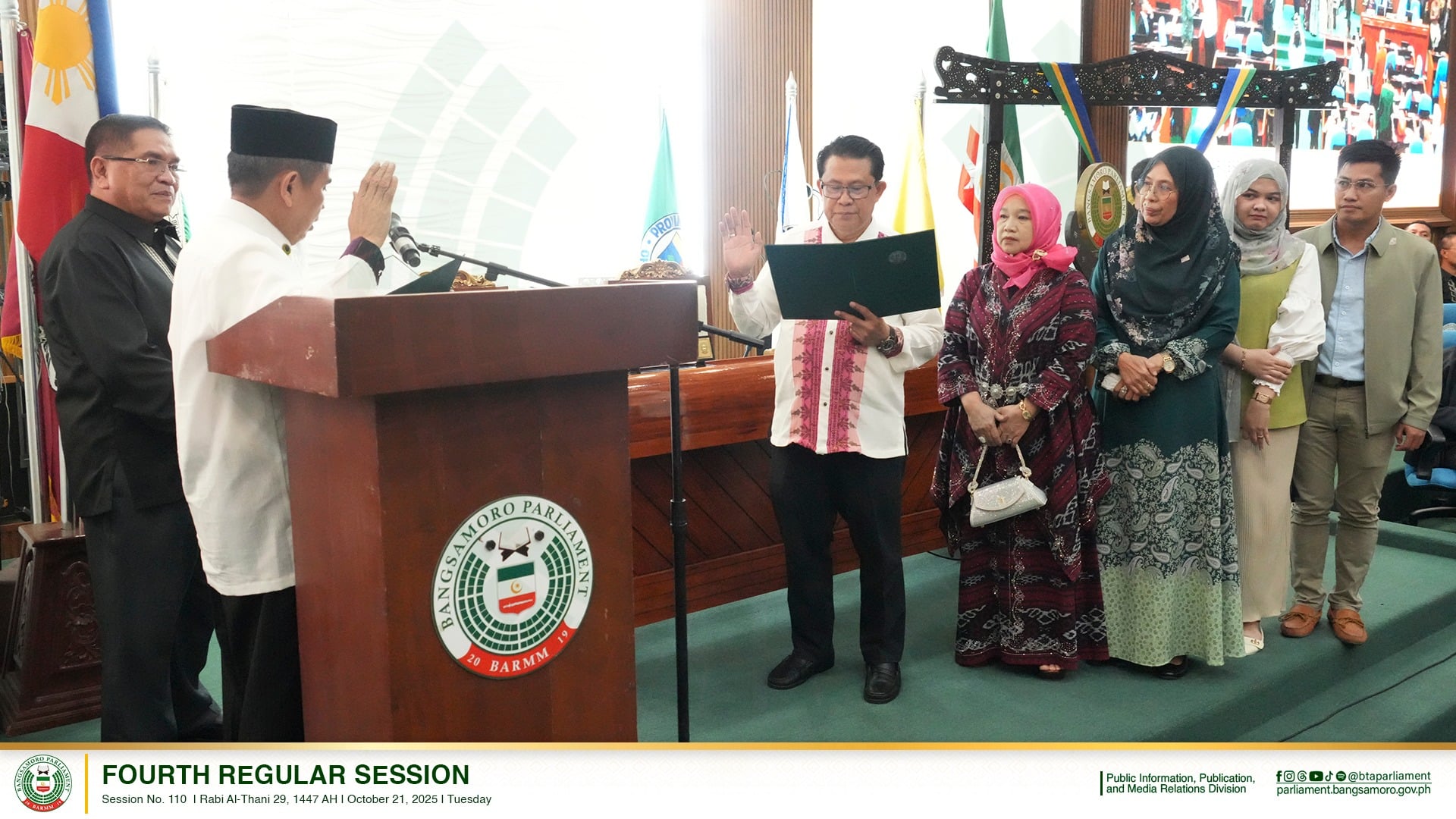 New BARMM speaker vows independence, respect for rule of law
