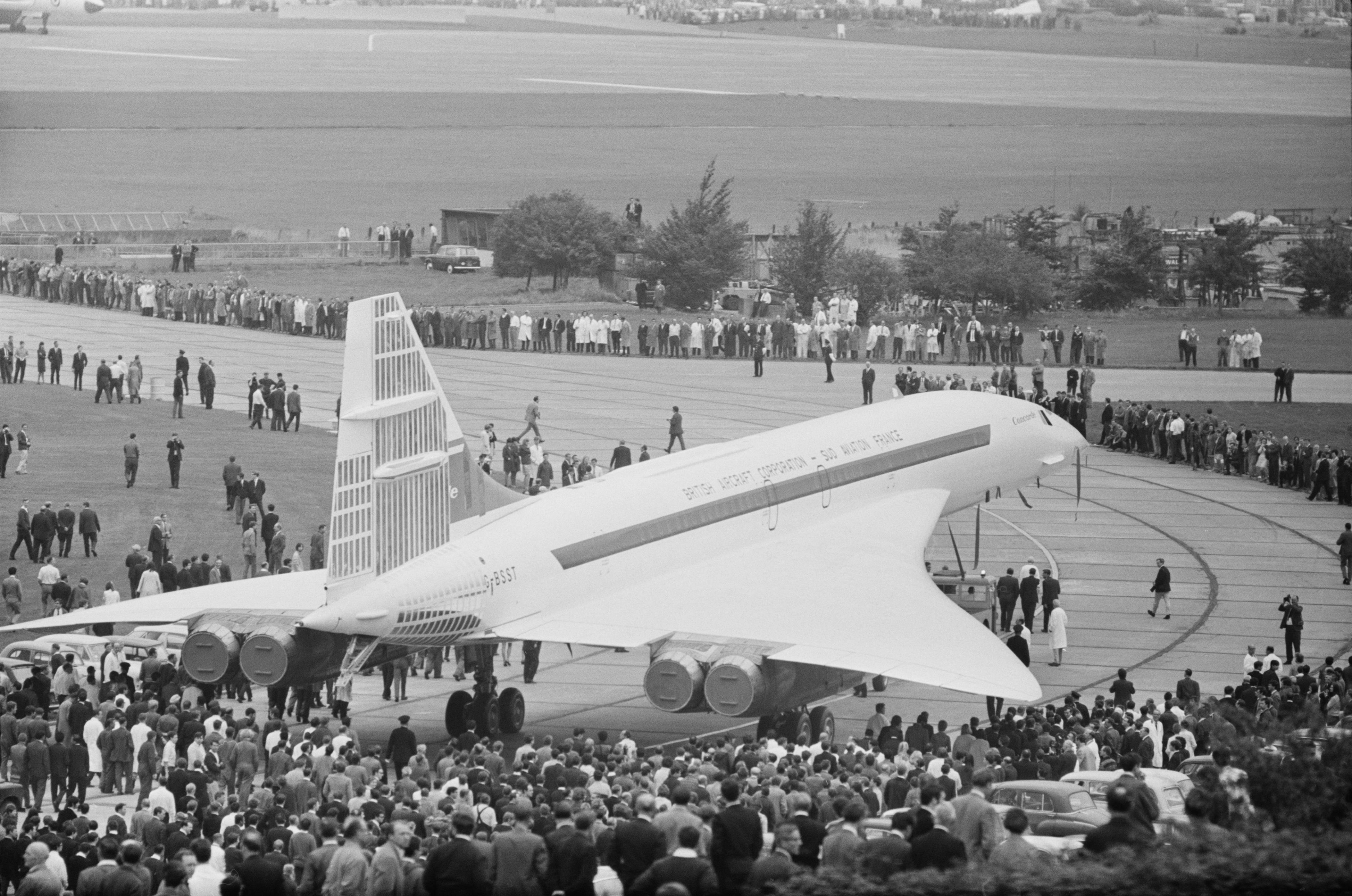 12 iconic pictures of Concorde at Bristol's Filton Aerodrome as the ...