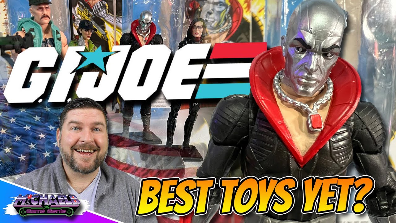 G.I. Joe Retro Figures Unboxed – Destro, Baroness, Lady Jaye & Gung Ho
