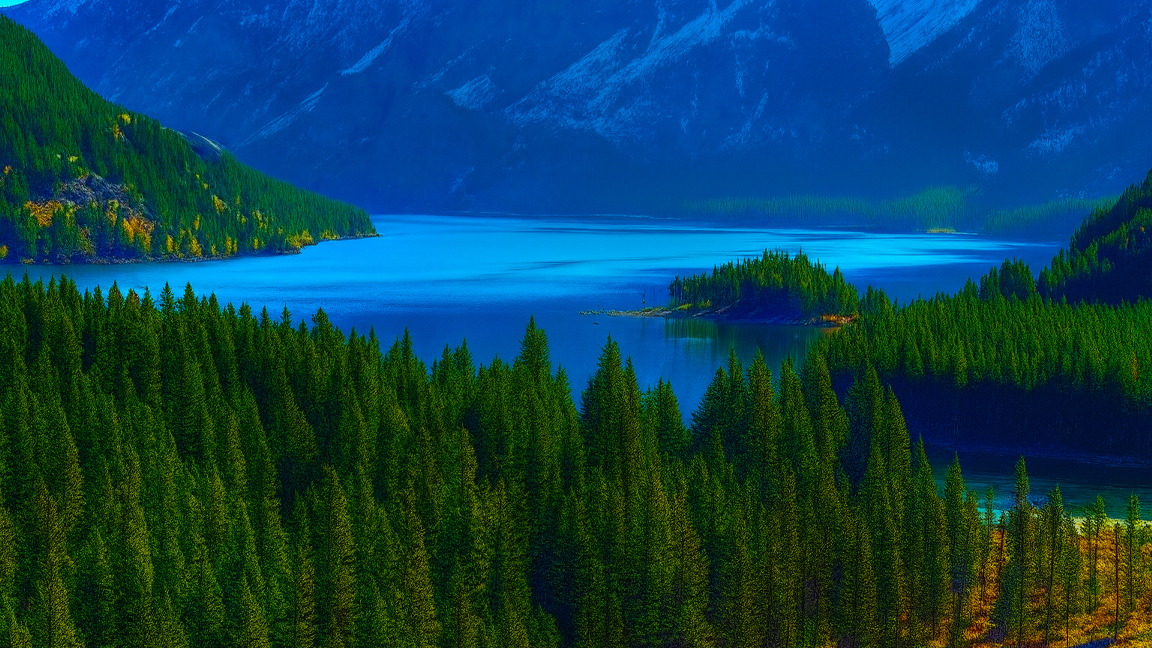 Relaxing Mountain Lake – Cinematic Nature Ambience