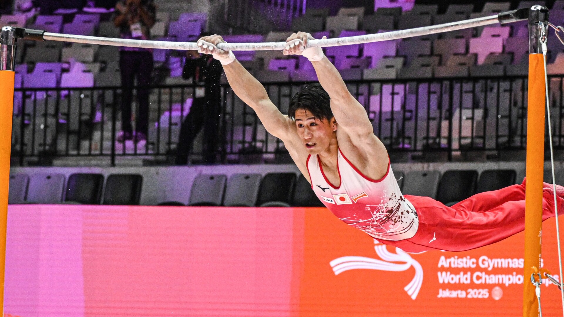 Daiki Hashimoto wins third consecutive world all-around gymnastics title