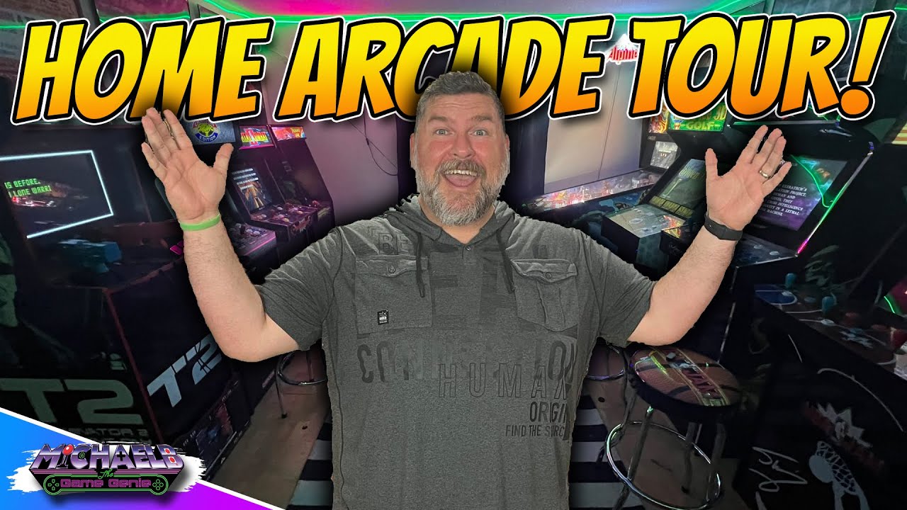 Home Arcade Makeover – Updated Game Room Tour