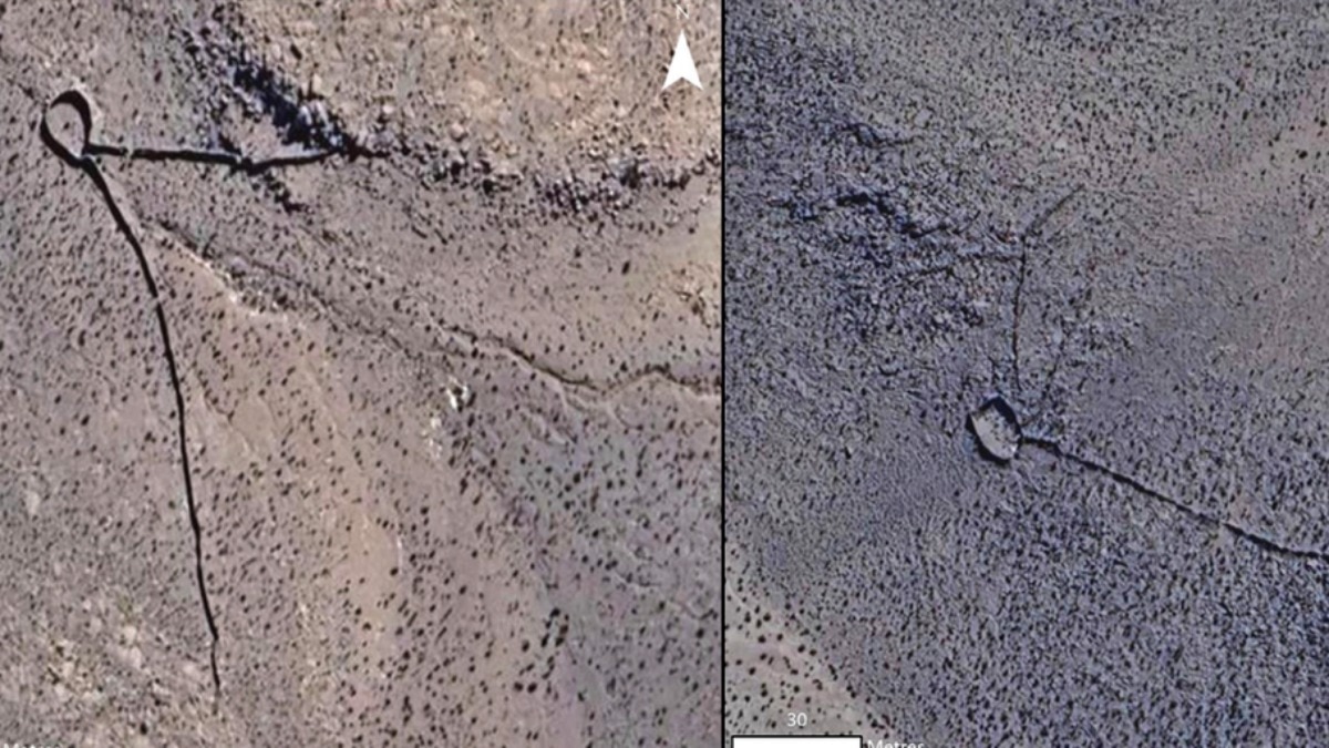 Satellite turns into archeologist, discovers ancient hunting traps