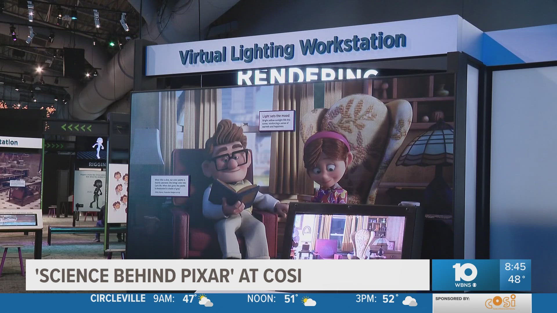 Explore the science behind Pixar at COSi