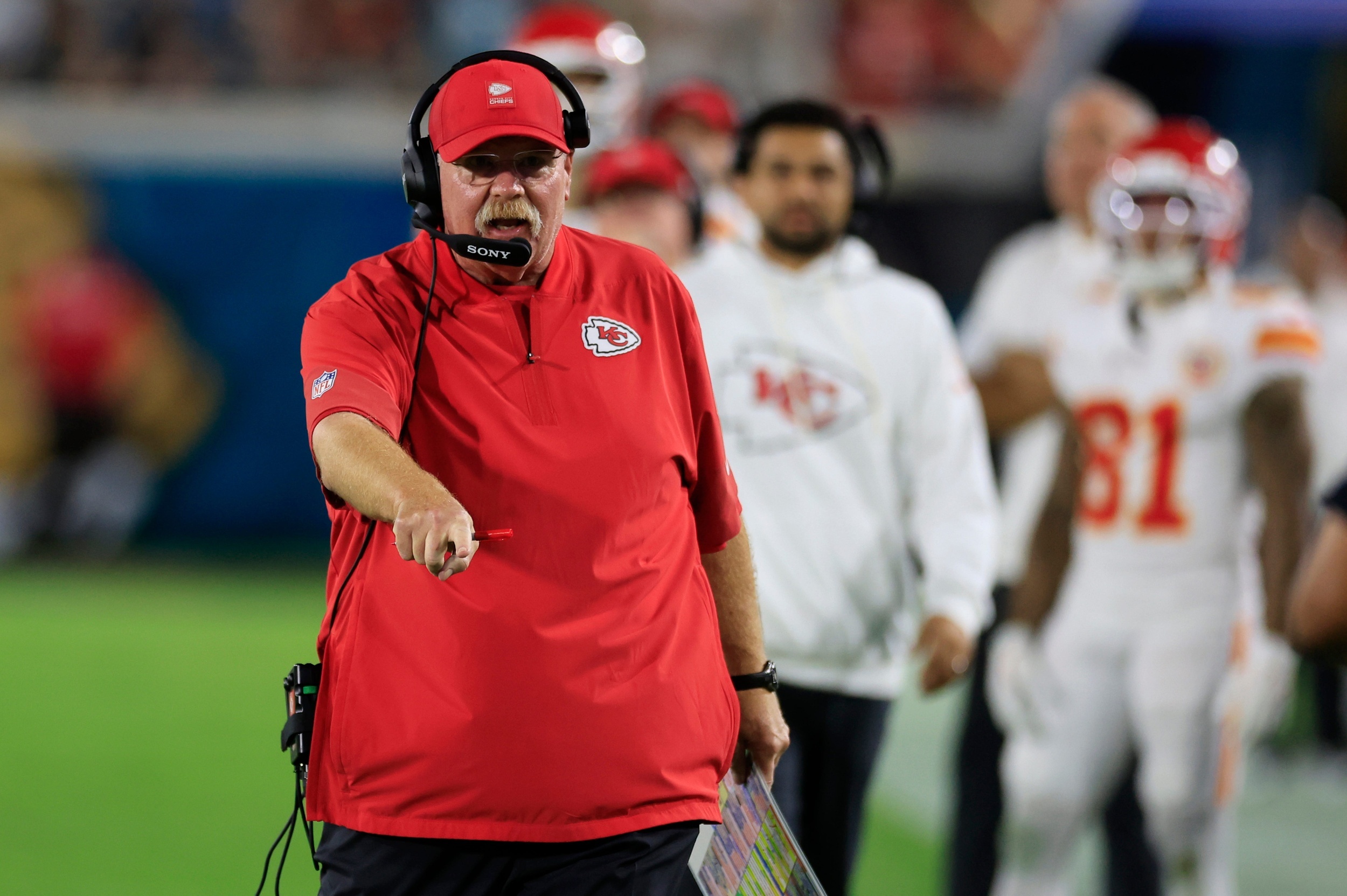 Andy Reid offers cryptic quote about Josh Simmons’ absence