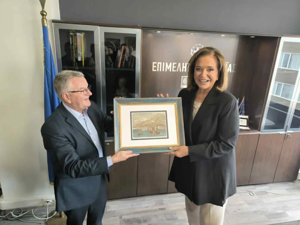 Η Ντόρα Μπακογιάννη «πρέσβειρα» της Πάτρας για την ένταξή της στον ...