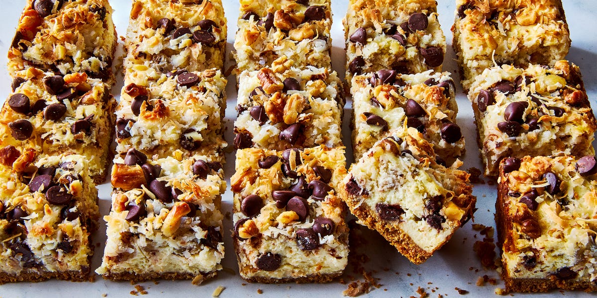 These Magic Cheesecake Bars Are My Most-Requested Potluck Dessert