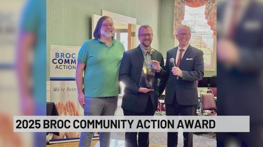 ABC22/FOX44 receives 2025 BROC Community Action Award