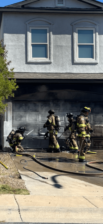 Las Cruces homeowner injured after trying to put out garage fire