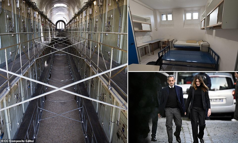 Inside prison where former French president will serve his sentence