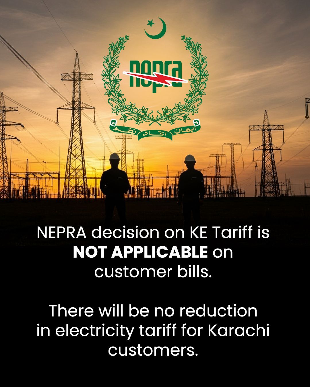 NEPRA Tariff Cut Won't Impact Consumer BillsPublished on: October 22 ...