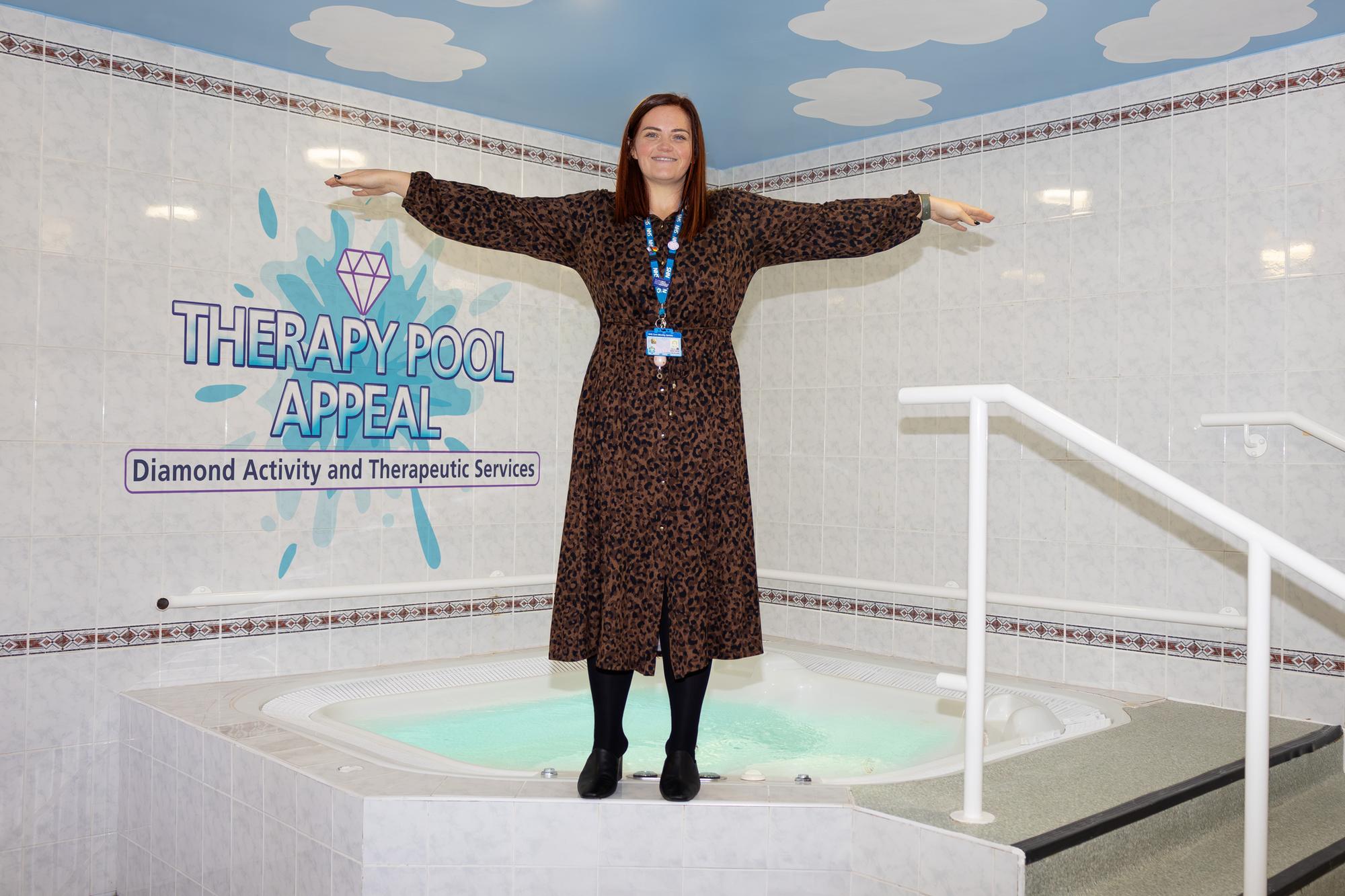 Doncaster nurse to brave skydive for therapy pool appeal