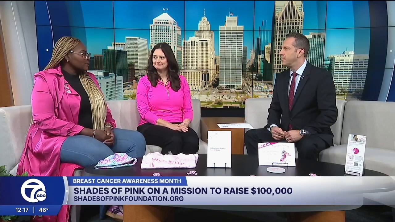 Live guest: Shades of pink on a mission to raise $100K for Breast ...