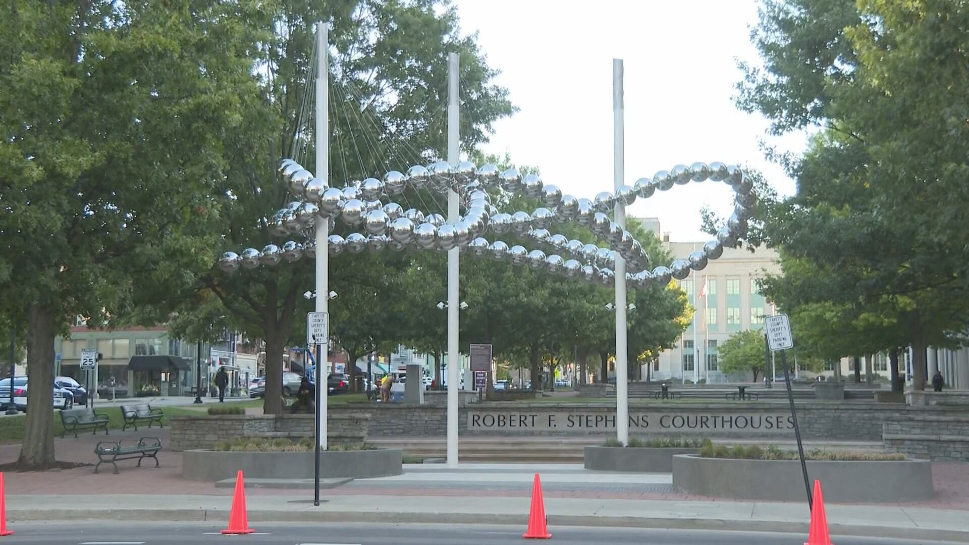 $900K downtown Lexington sculpture draws mixed reactions