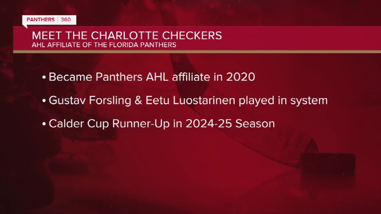 Meet the Charlotte Checkers: the AHL affiliate of the Florida Panthers