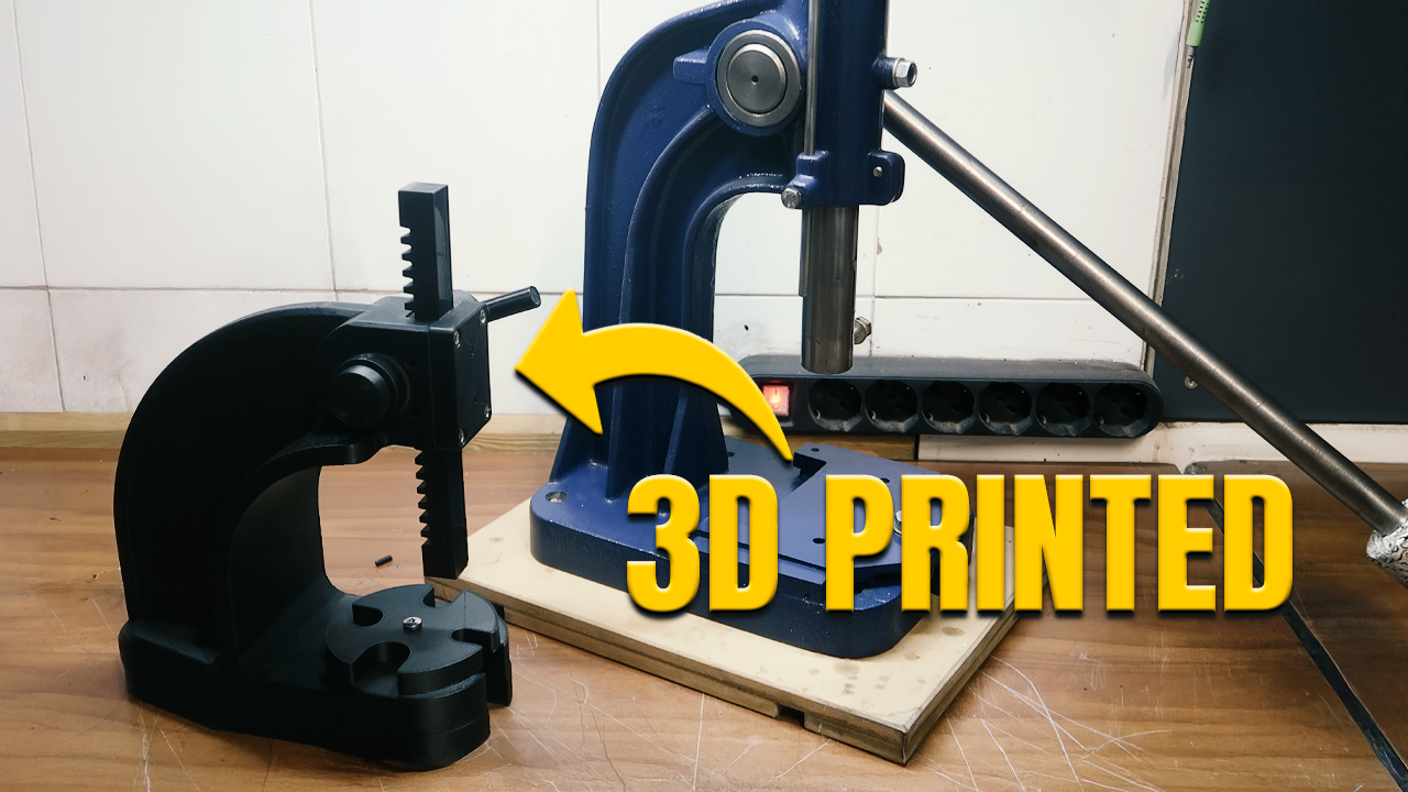 3D Print Arbor Press: Worth the Time?