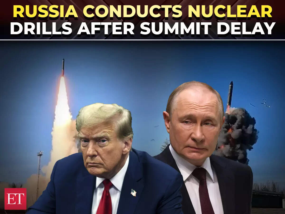 Russia stages nuclear exercises after delay in Putin-Trump summit