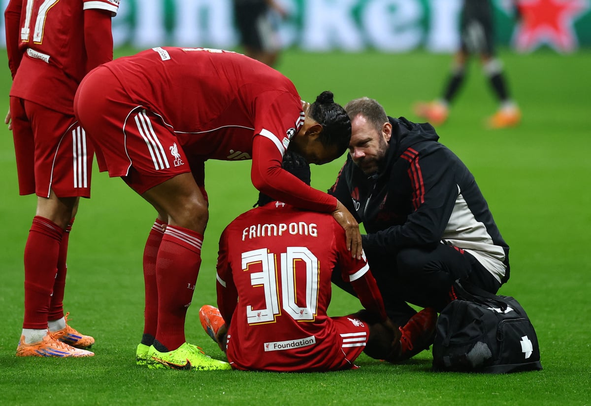 Slot issues Frimpong update as Liverpool star suffers fresh injury