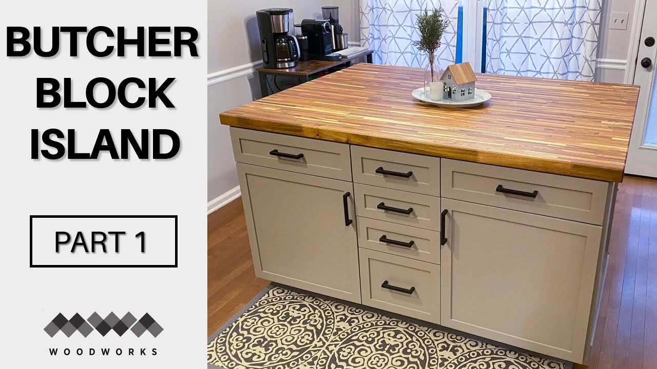 How to build a kitchen island - part 1