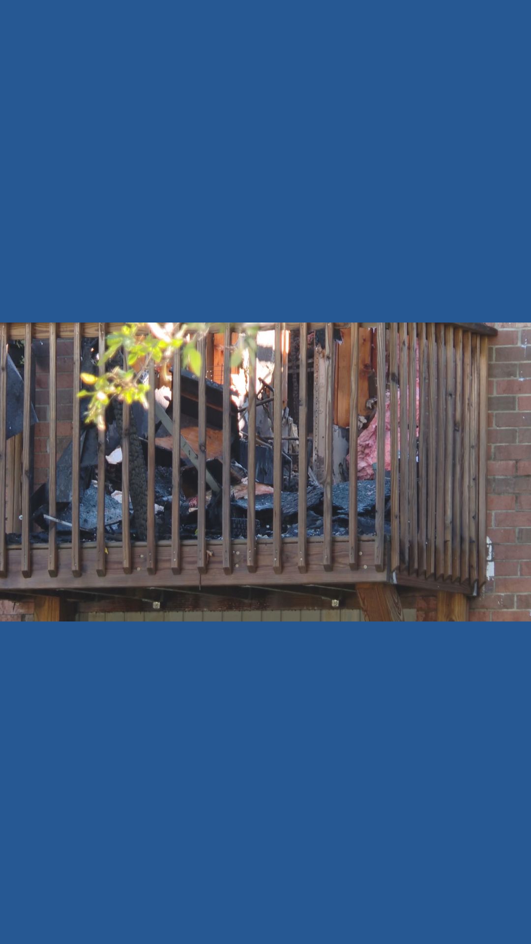 Mom and kids jump off their balcony to escape Kentwood apartment fire