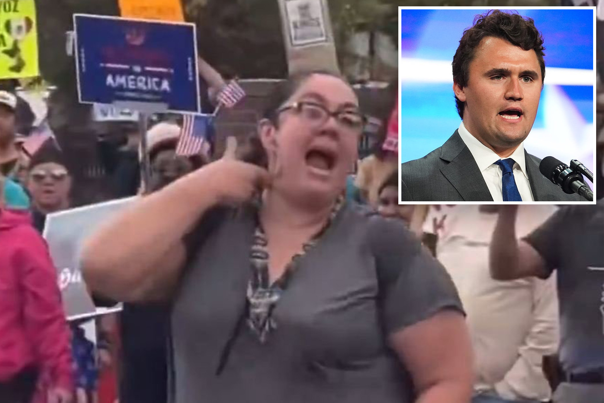 Chicago principal claims teacher who made sick Charlie Kirk gesture is ...