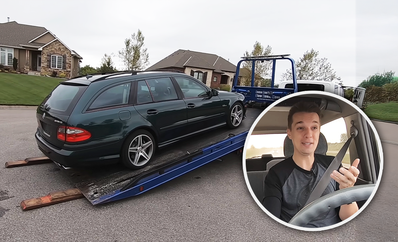 My cheap E63 wagon is falling apart