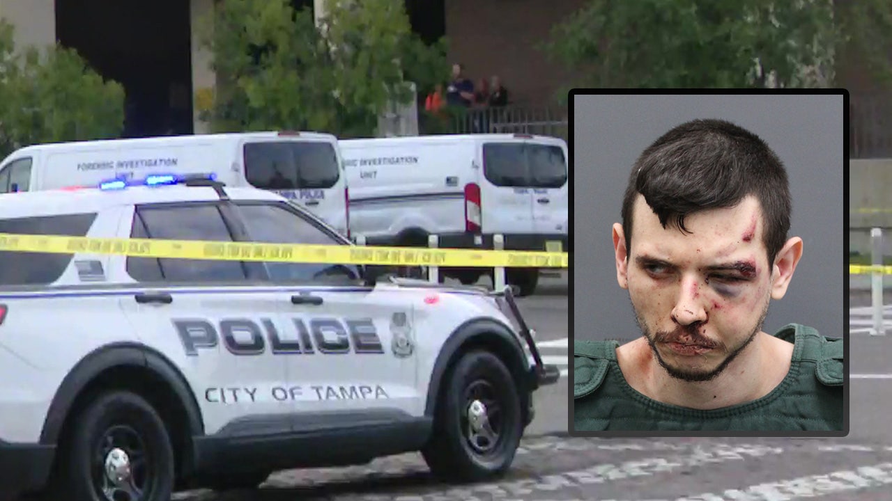 Suspected shooter opens fire after crashing into cars while exiting ...