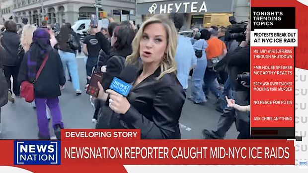 NewsNation Reporter Caught Up in 'Incredibly Volatile' ICE-Raid Clash ...