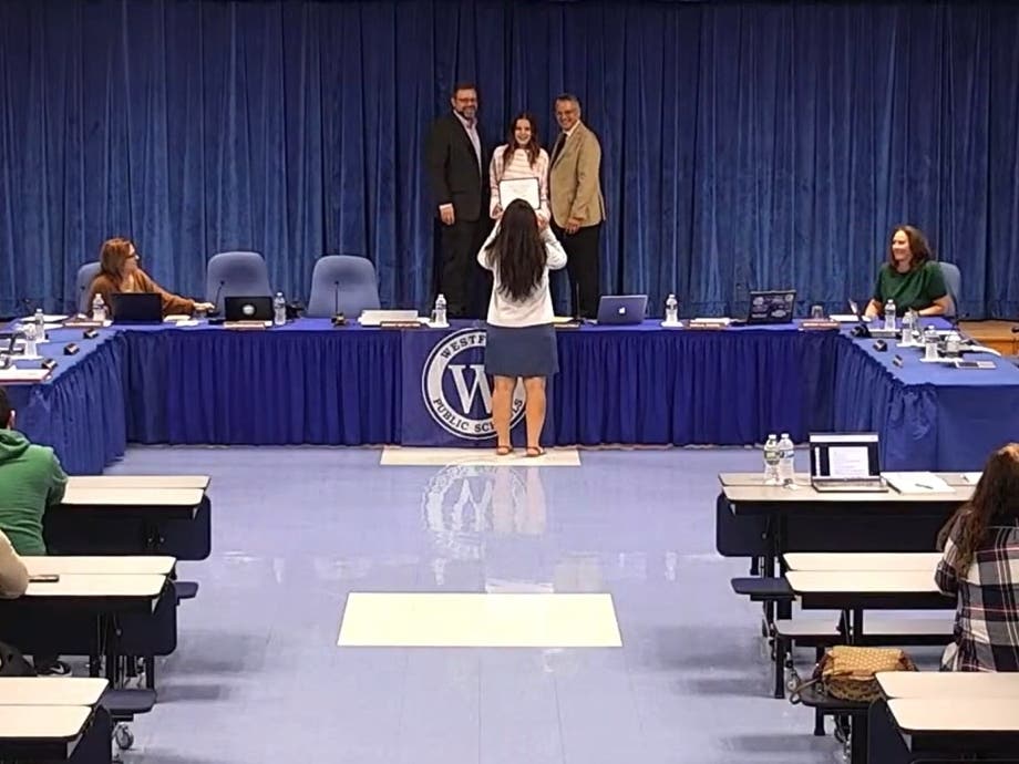Westfield Board Of Education Honors Student Semifinalist In Nationwide ...