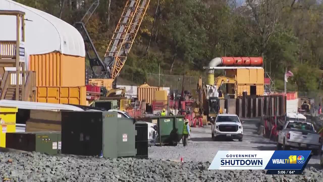 Shutdown threatens some construction projects in Maryland