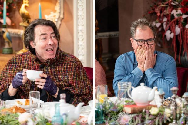 Are Jonathan Ross and Alan Carr related? Celebrity Traitors stars' big ...